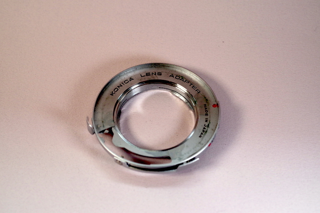 Konica Lens Adapter 〜その1：能書き編 (Mount Adapter #001): MOR's Weblog